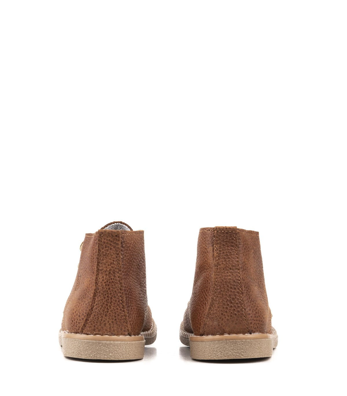 Botitas de descarne gamuzado en marrón| Botas de Nene | Batistella ...