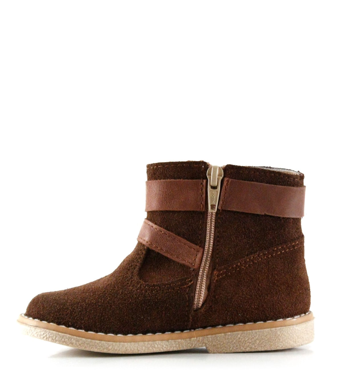 Botas corazón de gamuza en chocolate|Botas de nenas|Batistella.com.ar ...